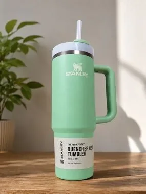 Stanley | Dining | Stanley Mint Green Insulated Quencher Tumbler With ...